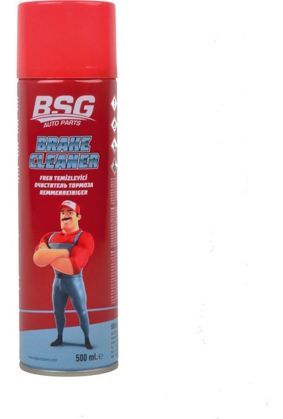 BSG Fren Balata Temizleyici Sprey Bsg 500 ml BSG Fren Balata Temizleyici Sprey Bsg 500 ml