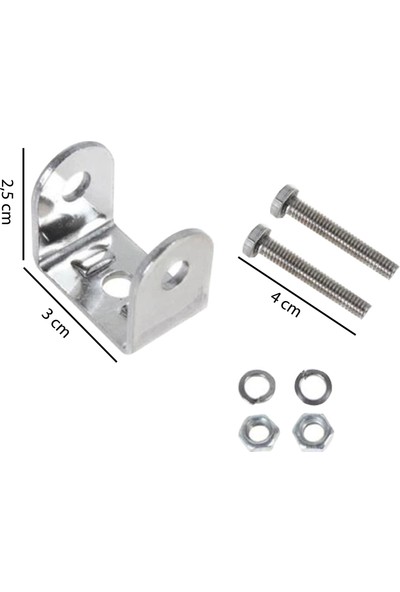 Knmaster U Tipi Sis Farı Montaj Ayağı Tekli ( 3 x 2,5 cm ) Knmaster U Tipi Sis Farı Montaj Ayağı Tekli ( 3 x 2,5 cm )