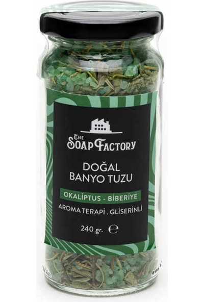 The Soap Factory Okaliptus Aromalı Küvet Tuzu The Soap Factory Okaliptus Aromalı Küvet Tuzu
