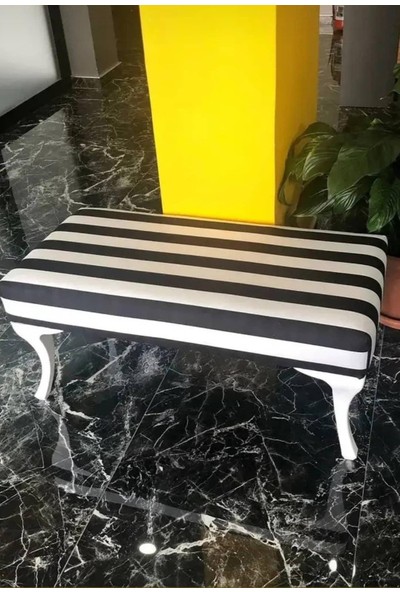 Alda Gelsin Zebra Desenli Kapı Önü Ayak Ucu Bench Puf Alda Gelsin Zebra Desenli Kapı Önü Ayak Ucu Bench Puf