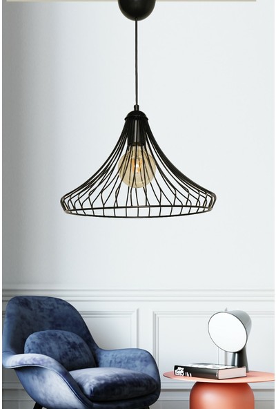 Dede Tekli Helice Sarkıt Siyah Dede Tekli Helice Sarkıt Siyah