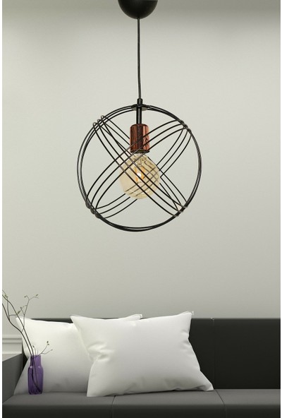 Dede Tekli Atom Sarkıt Siyah Dede Tekli Atom Sarkıt Siyah