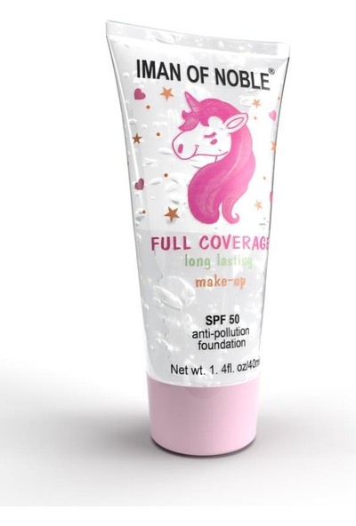 Iman Of Noble Unicorn Baskılı Makyaj Bazı Spf 50 Iman Of Noble