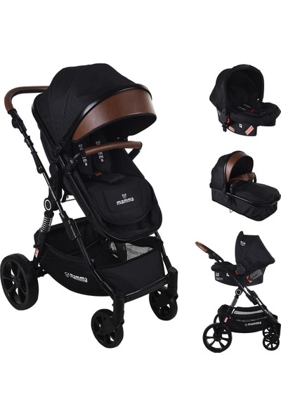 Mamma Shark Travel Sistem Amortisörlü Bebek Arabası Mamma Shark Travel Sistem Amortisörlü Bebek Arabası
