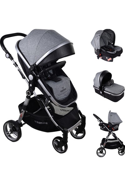 Mamma Lizard Travel Sistem Amortisörlü Bebek Arabası