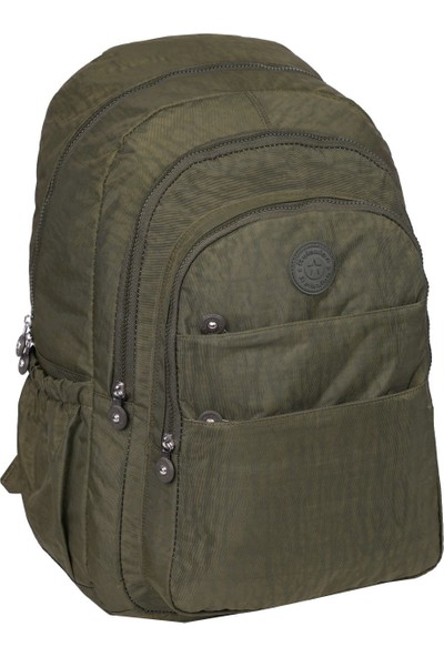 Relaxion Haki Su Geçirmez Krinkıl Kumaş Sırt Çantası 1625 Relaxion Haki Su Geçirmez Krinkıl Kumaş Sırt Çantası 1625