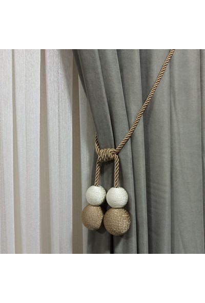 Helezoni Modern Sarım 4 Toplu Braçol Kornişe Takmatik 1 Adet