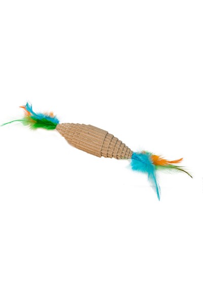 Eastland Karton Tüylü Kedi Oyuncağı 10X3 cm Eastland Karton Tüylü Kedi Oyuncağı 10X3 cm