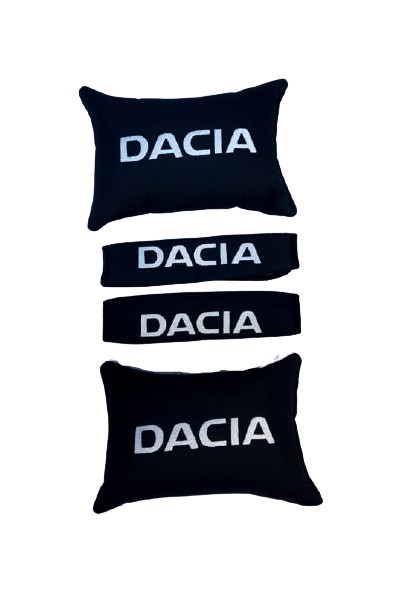 Otomind Dacia Nakışlı Boyun Yastığı Konfor Seti Otomind Dacia Nakışlı Boyun Yastığı Konfor Seti