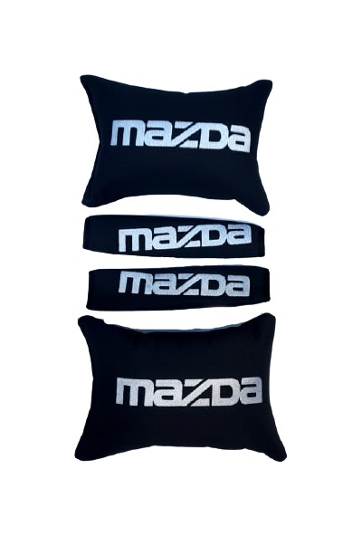 Otomind Mazda Nakışlı Boyun Yastığı Konfor Seti Otomind Mazda Nakışlı Boyun Yastığı Konfor Seti