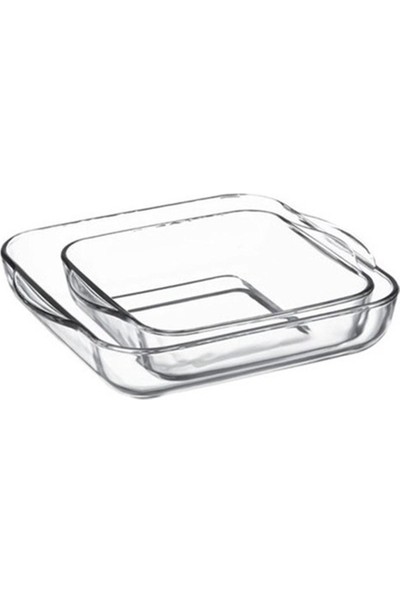 Paşabahçe 2'li Kare Borcam Seti 159028 Paşabahçe 2'li Kare Borcam Seti 159028