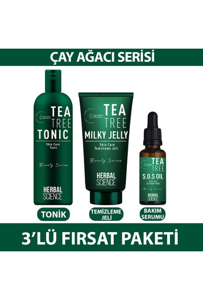 HERBAL SCIENCE Çay Ağacı Seti