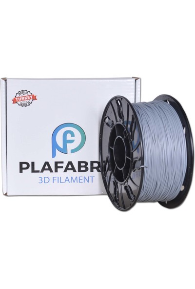 Pla Fabrik Flexible Filament Gümüş 1,75 mm 1 kg Pla Fabrik Flexible Filament Gümüş 1,75 mm 1 kg