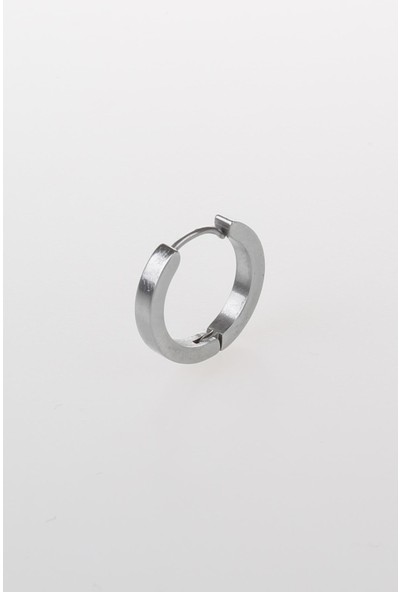 Madame Concept Erkek Çelik Gümüş Renk Halka Küpe Madame Concept Erkek Çelik Gümüş Renk Halka Küpe