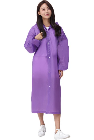 Gogoo Desenli Transparan Yağmurluk (Yurt Dışından)