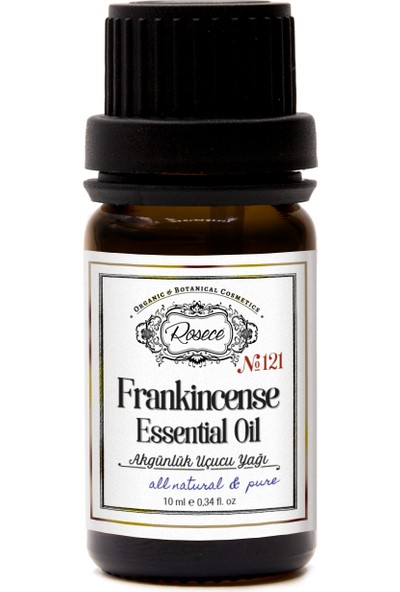 Rosece Frankincense Essential Oil / Akgünlük (Buhur) Uçucu Yağı 10 ml Rosece Frankincense Essential Oil / Akgünlük (Buhur) Uçucu Yağı 10 ml