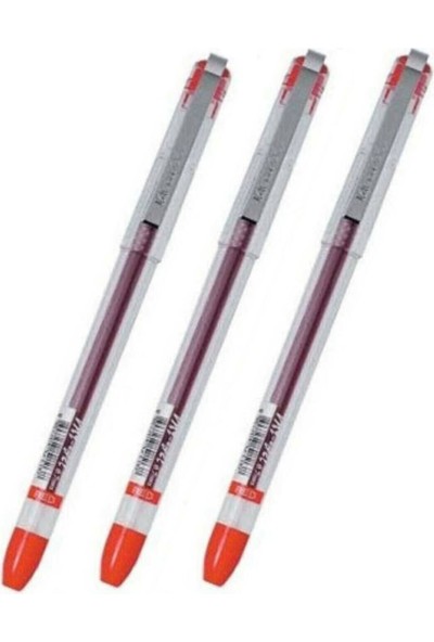 Dong-a My Gel 0.5mm Kırmızı Ince Iğne Uçlu Jel Kalem 3 Adet Dong-a My Gel 0.5mm Kırmızı Ince Iğne Uçlu Jel Kalem 3 Adet