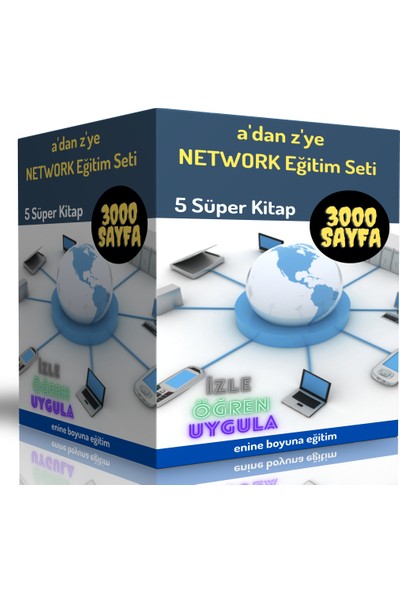 Enine Boyuna Eğitim Adan Zye Network Eğitim Seti (5 Süper Kitap) Enine Boyuna Eğitim Adan Zye Network Eğitim Seti (5 Süper Kitap)