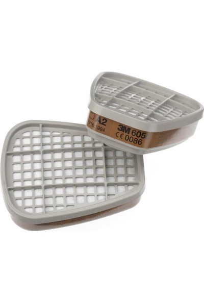 3M 6055 A2 Organik Gaz/Buhar Filtresi 1 Çift