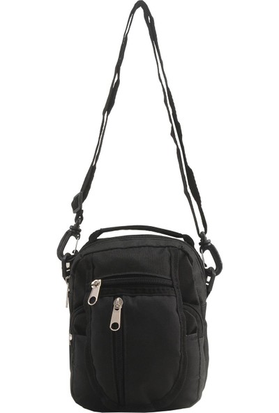 Trend Günlük Çapraz Askılı Erkek Çantası Siyah 17835