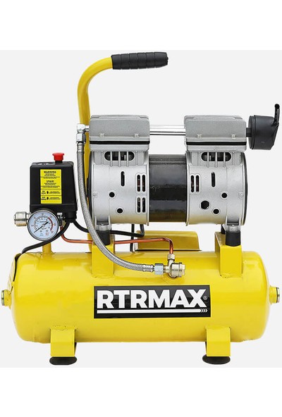 Rtr Max Rtrmax RTM730 Sessiz Hava Kompresörü 9 Lt Rtr Max Rtrmax RTM730 Sessiz Hava Kompresörü 9 Lt