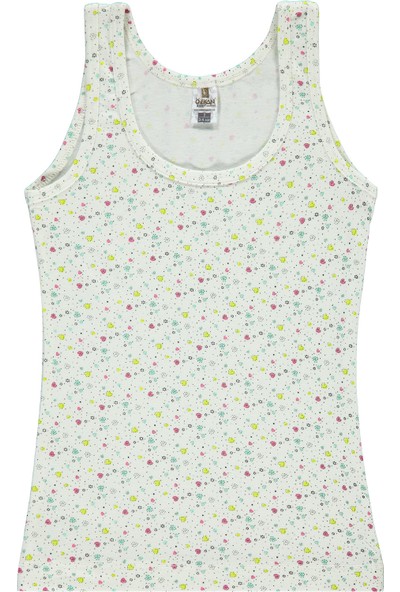 Özkan Kız Çocuk Atlet 3-9 Yaş Ekru