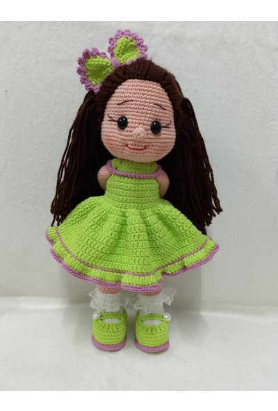 Oyuncak Park Fosfor Yeşili Fatoş Bebek Amigurumi Organik Oyuncak Oyuncak Park Fosfor Yeşili Fatoş Bebek Amigurumi Organik Oyuncak