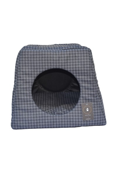 Panda Gri Üç Fonksiyonlu Kedi Evi