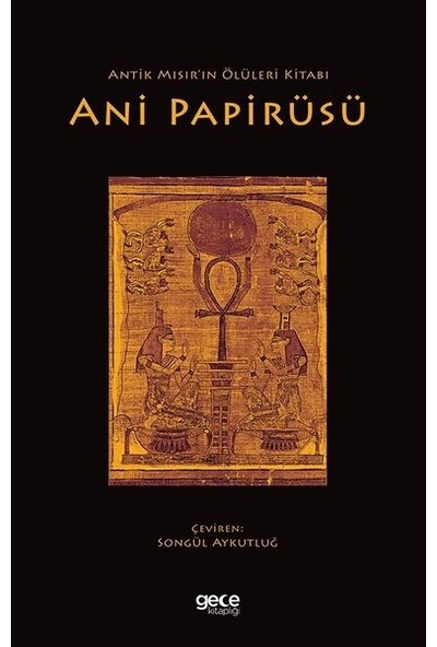 Antik Mısır’ın Ölüleri Kitabı Ani Papirüsü - Kolektif