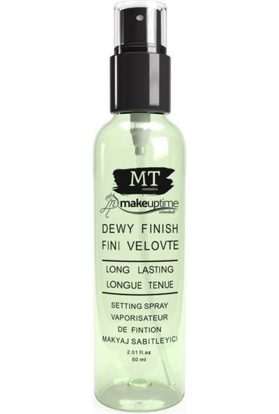 Makeuptime Makyaj Sabitleyici 60 ml Yeşil Ambalaj mt