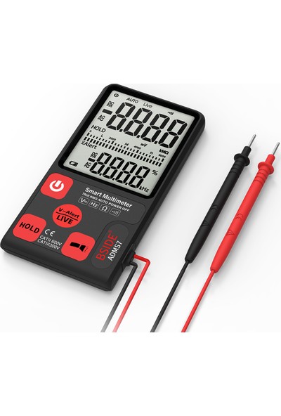 Bside Adms7 Akıllı Multimetre True Rms Dijital Multimetre (Yurt Dışından) Bside Adms7 Akıllı Multimetre True Rms Dijital Multimetre (Yurt Dışından)