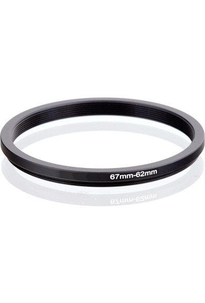 Raypro 67-62 mm Dönüştürücü Step Down Halka Filtre Adaptör 67MM-62MM Raypro 67-62 mm Dönüştürücü Step Down Halka Filtre Adaptör 67MM-62MM