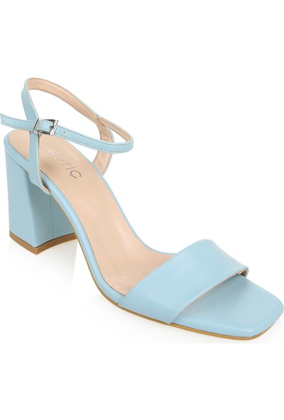 Hotiç 01SAH175160A600 Acık Mavı Kadın Sandalet
