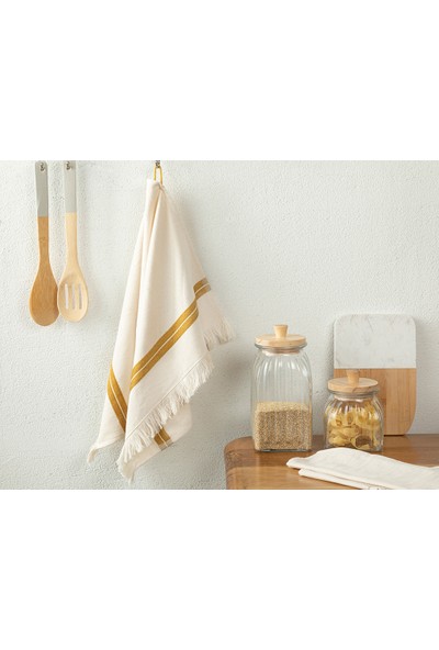 English Home Ena Pamuk Püsküllü Kurulama Bezi 40 x 60 cm. Kivi Yeşili English Home Ena Pamuk Püsküllü Kurulama Bezi 40 x 60 cm. Kivi Yeşili