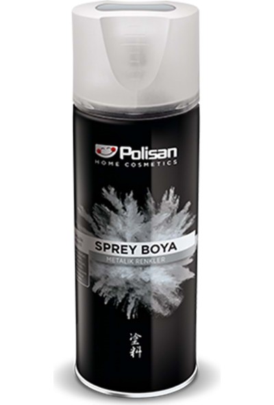 Polisan Metalik Sprey Boya - 803 / Parlak Gümüş Polisan Metalik Sprey Boya - 803 / Parlak Gümüş