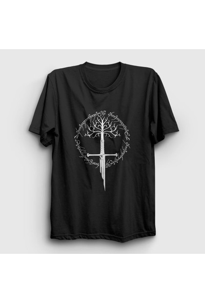 Presmono Siyah Narsil Yüzüklerin Efendisi The Lord Of The Rings T-Shirt Presmono Siyah Narsil Yüzüklerin Efendisi The Lord Of The Rings T-Shirt
