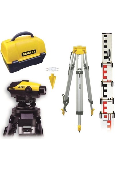 Stanley Optik Nivo AL24 Gvp Set 177160