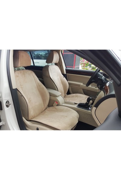 Kırcalı Audi A4 Yeni Nesil Koltuk Koruyucu 2012 ve Sonrası Ön-Arka Kılıf Minder Bej