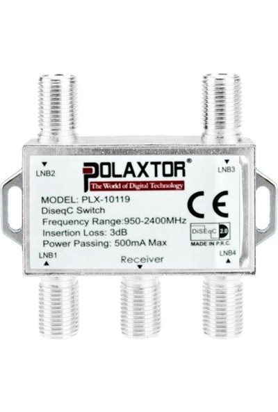 Polaxtor Diseqc 4x1 Polaxtor PLX-10119 Polaxtor Diseqc 4x1 Polaxtor PLX-10119