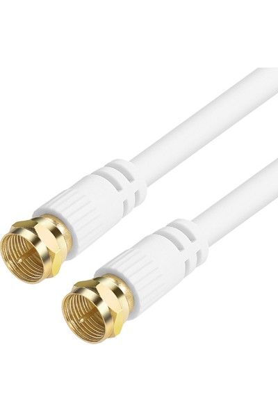 Mag F Konnektörlü Hazır Gold Kablo 25 Metre Mag Poşetli Mag F Konnektörlü Hazır Gold Kablo 25 Metre Mag Poşetli