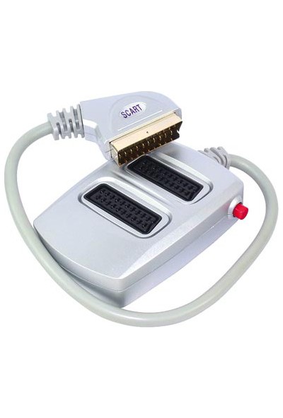 Elektromer Scart Dağıtıcı 2 Li Silver Butonlu (Elektromer)*hey
