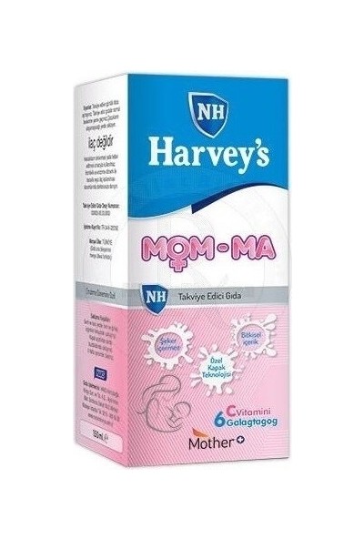 Nurse Harvey's Mom-Ma Amber Çiçeği 150 ml Şurup