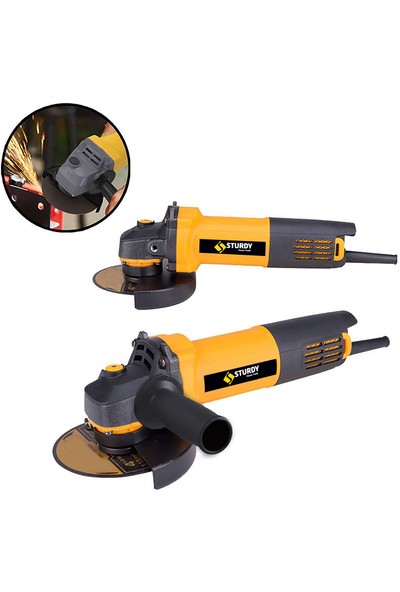 Sturdy Power Tools 2200 Watt Tam Professıonel Taşlama Makinası 115 mm Sturdy Power Tools 2200 Watt Tam Professıonel Taşlama Makinası 115 mm