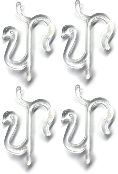 Roxform Roxesya Duşakabin Havlupan Askısı Çamaşır Giysi Askısı Kuğu Model 4 Adet Şeffaf Beyaz Roxform Roxesya Duşakabin Havlupan Askısı Çamaşır Giysi Askısı Kuğu Model 4 Adet Şeffaf Beyaz