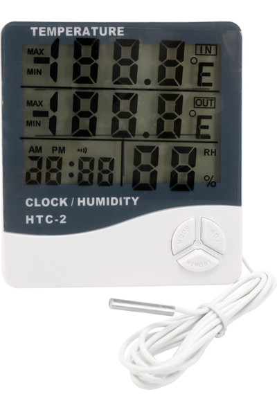 Beauty Life Htc-2 Ekran Dijital Ekran Sıcaklık Sensörü (Yurt Dışından)