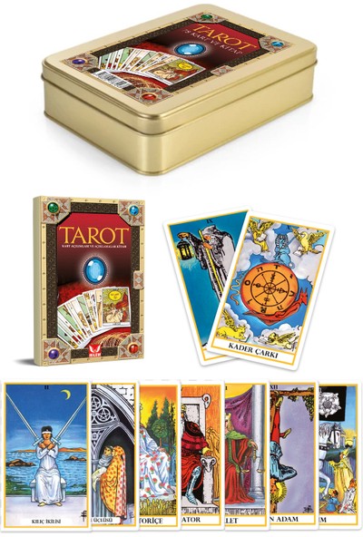 İkilem Yayınevi 78 Tarot Kartı ve Yorum Kitabı Yenilenmiş Tarot Destesi İkilem Yayınevi 78 Tarot Kartı ve Yorum Kitabı Yenilenmiş Tarot Destesi