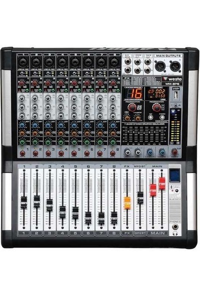 Westa Wm-8ps Power Mixer Westa Wm-8ps Power Mixer