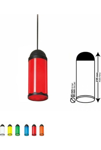 Elkon Ağaç Feneri Kırmızı 13304