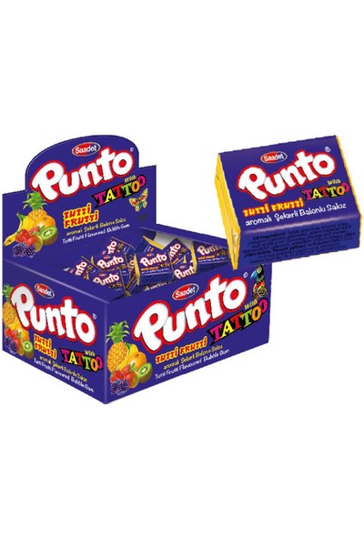 Saadet Punto Sakız Tutti 100'LÜ Saadet Punto Sakız Tutti 100'LÜ
