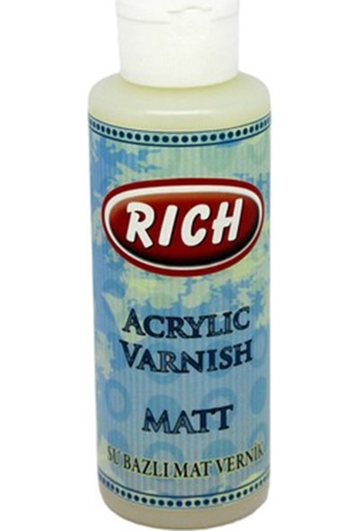 Rich Su Bazlı Vernik Mat 130 cc